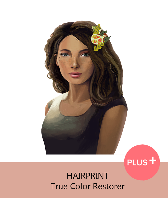 NATURCOIFFEUR | HAIRPRINT True Color Restorer Plus | Kit-2+: BROWN